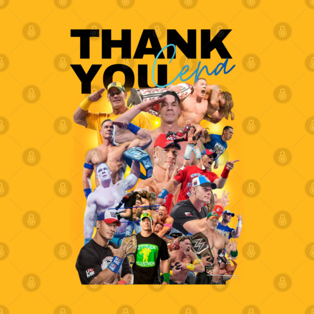 thank you john cena - John Cena - T-Shirt | TeePublic