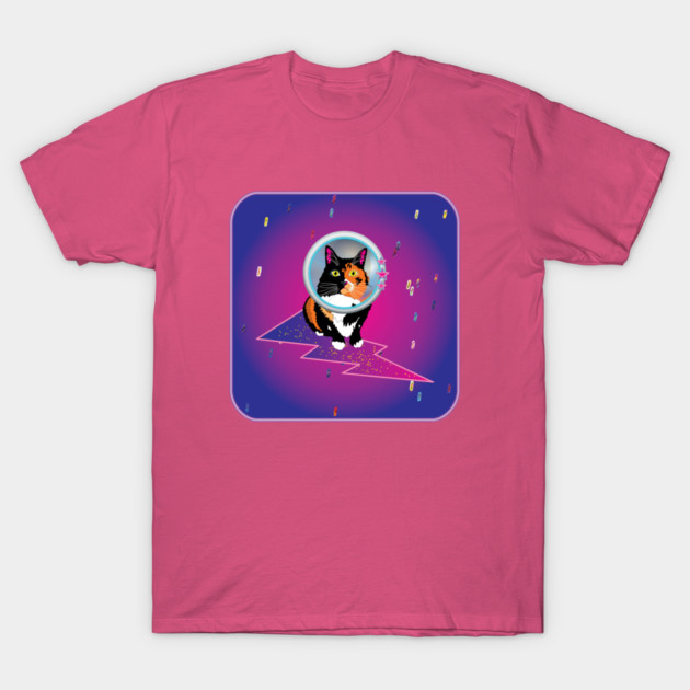 Cosmic Calico Space Party - Cosmic Calico - T-Shirt | TeePublic