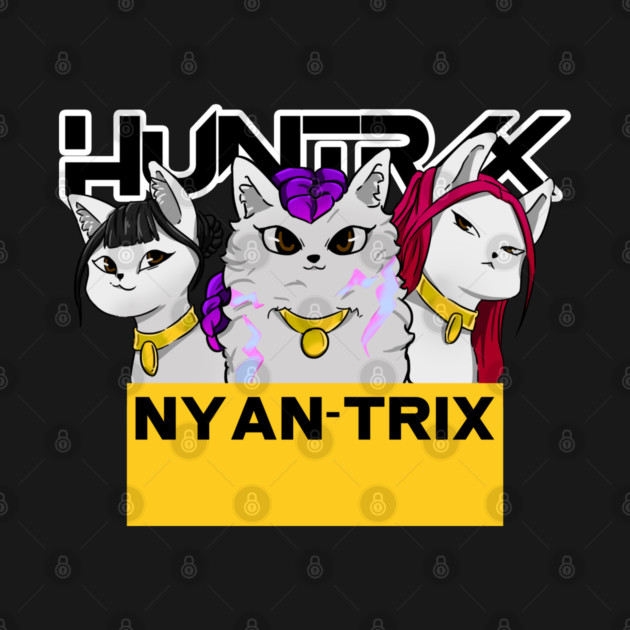 Cat The Huntrix Kpop Demon Hunters Girls - Kpop Demon Hunters - T-Shirt ...