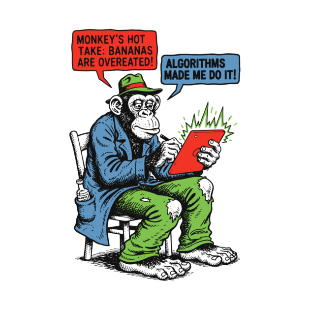 Algorithms Made Me Say Bananas Are Overrated: Chimpanzee's Hot Take on ...
