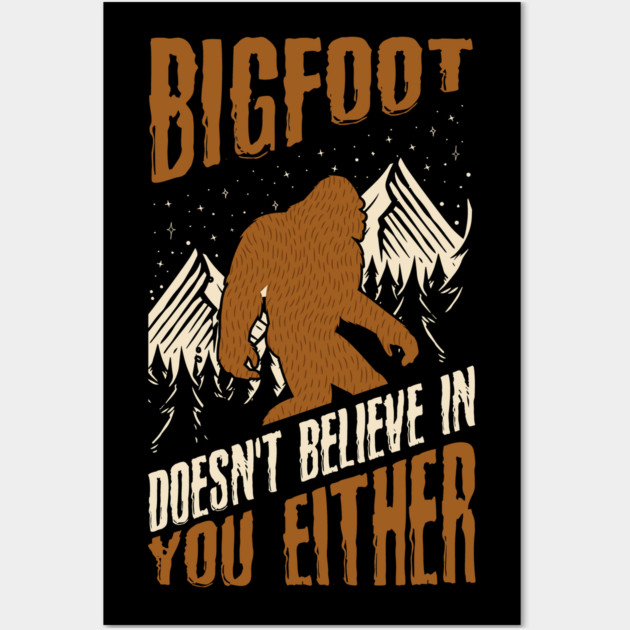 sasquatch poster