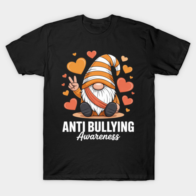 Anti Bullying Awareness Month Orange Ribbon Gnome - Anti Bullying ...