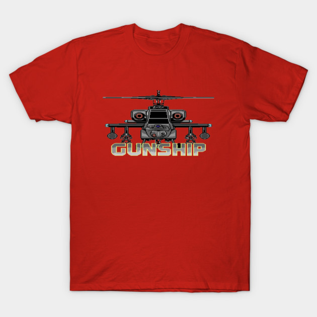 Gunship Loading Screen Commodore 64 Pixelart - Gunship Commodore 64 - T ...