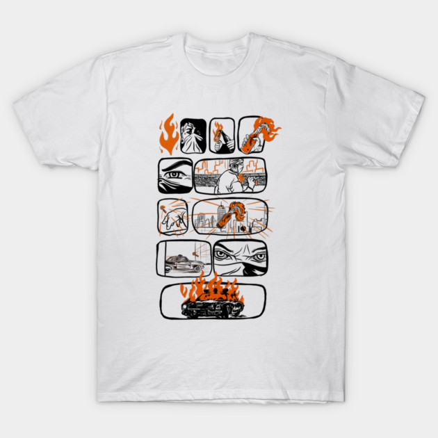 Action panel - Comic - T-Shirt | TeePublic