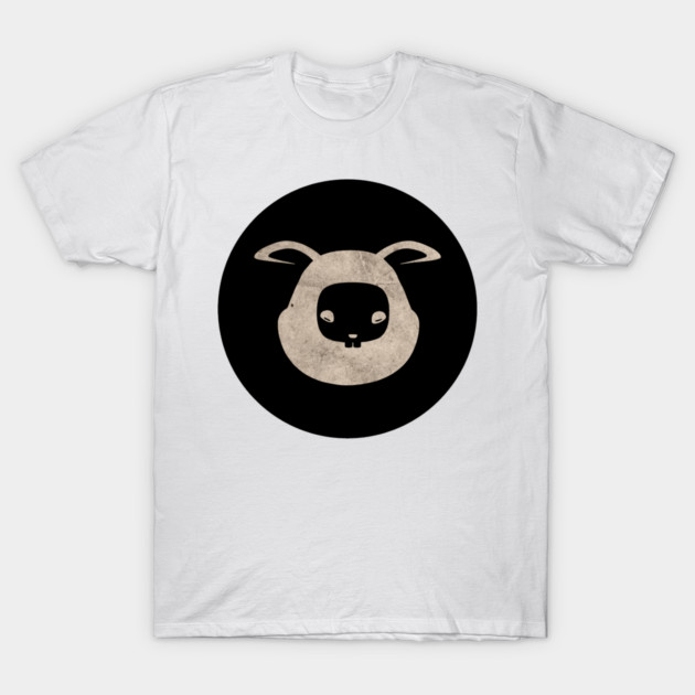 Shadow Bunny Face - Cutecreepyv - T-Shirt | TeePublic