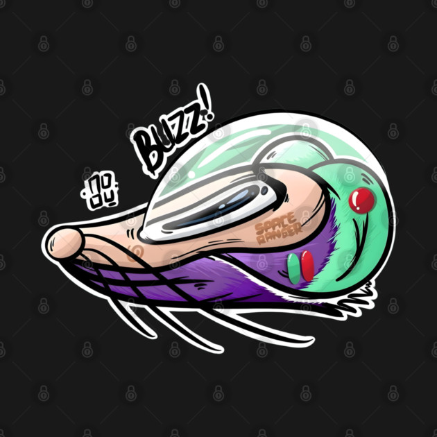 Space Ranger Rat Head Art BUZZ - Space Ranger - T-Shirt | TeePublic