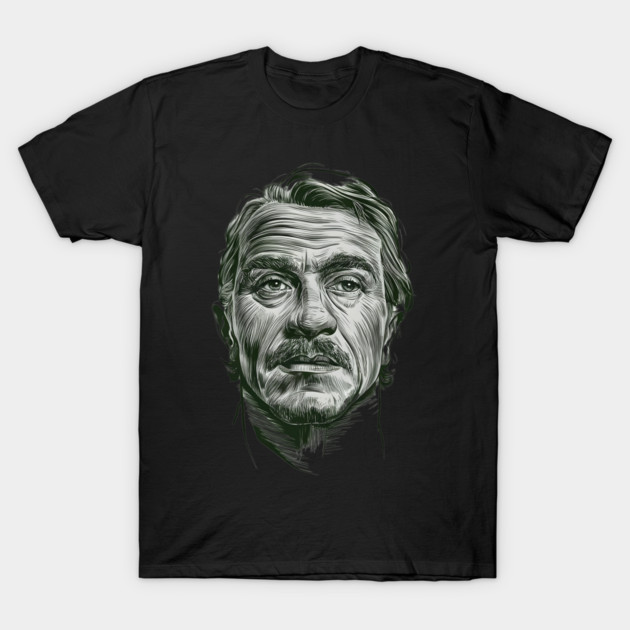 Pencil Sketch Drawing Face - Man Face Drawing - T-Shirt | TeePublic