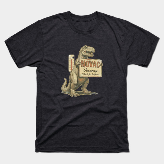 Fallout 76 and Fallout 4 T-Rex Novac Vacancy - Fallout 4 - T-Shirt ...
