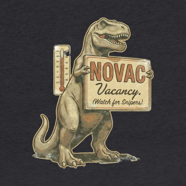 Fallout 76 and Fallout 4 T-Rex Novac Vacancy - Fallout 4 - T-Shirt ...
