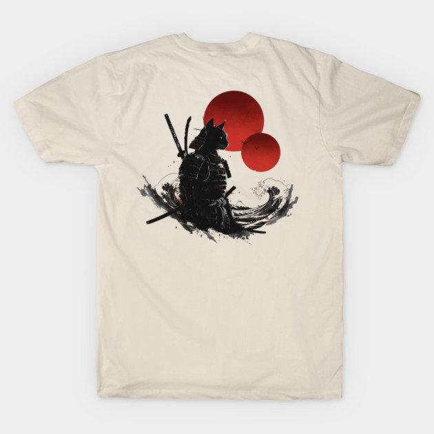 Samurai Cat For Cat Lovers - Cat - T-Shirt | TeePublic