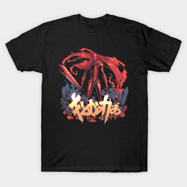 Red Igris with Sword Solo Leveling - Igris - T-Shirt | TeePublic