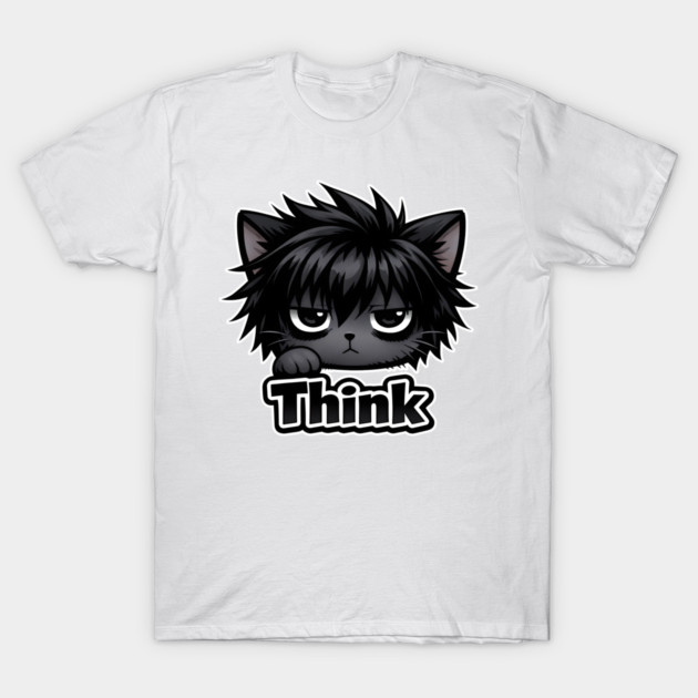 Think Genius Detective Head - Genius - T-Shirt | TeePublic