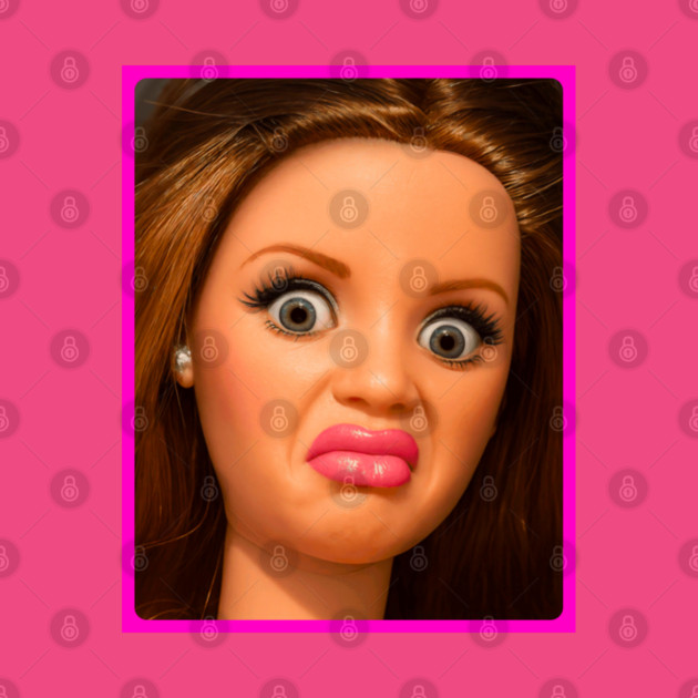 Disgusted Doll Face Meme - Disgusted Doll Face Meme - T-Shirt | TeePublic