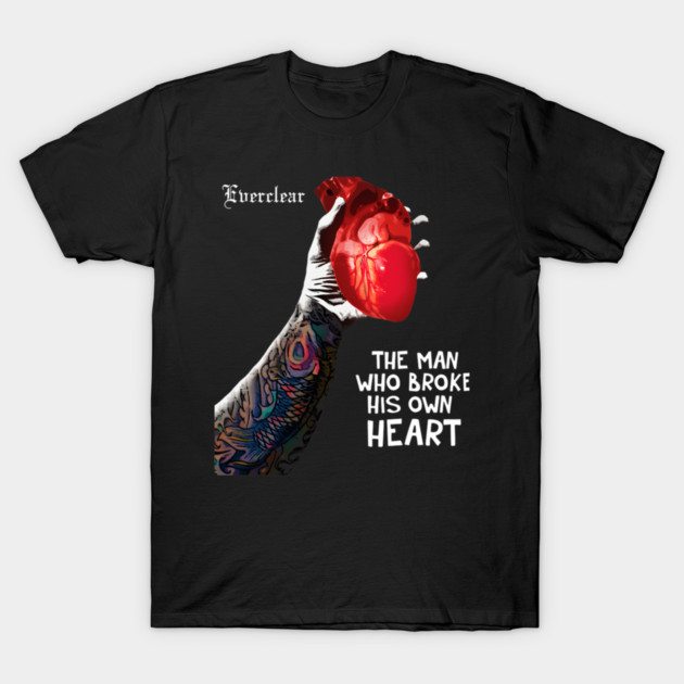 The Who Broke His Own Heart - Broken Heart Man - T-Shirt | TeePublic