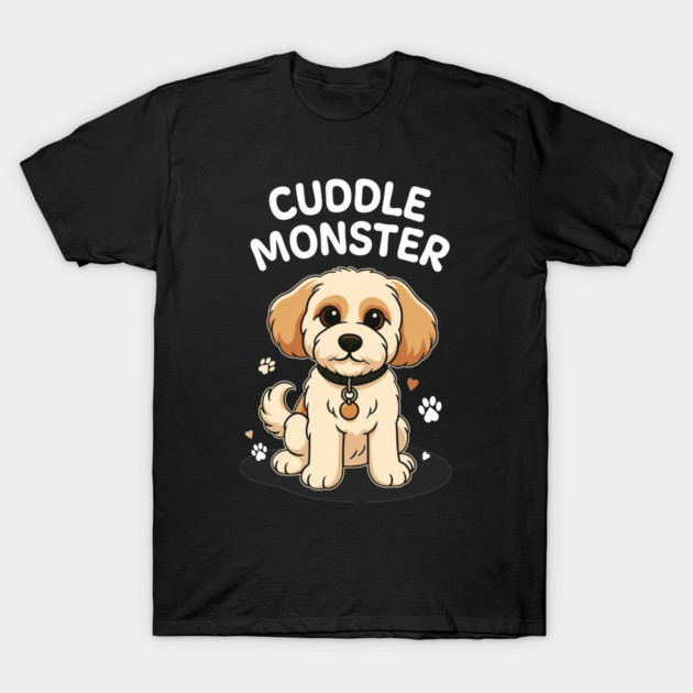 Cuddle Monster – Cute Cavachon / Cavapoo Style Cartoon Dog Design ...