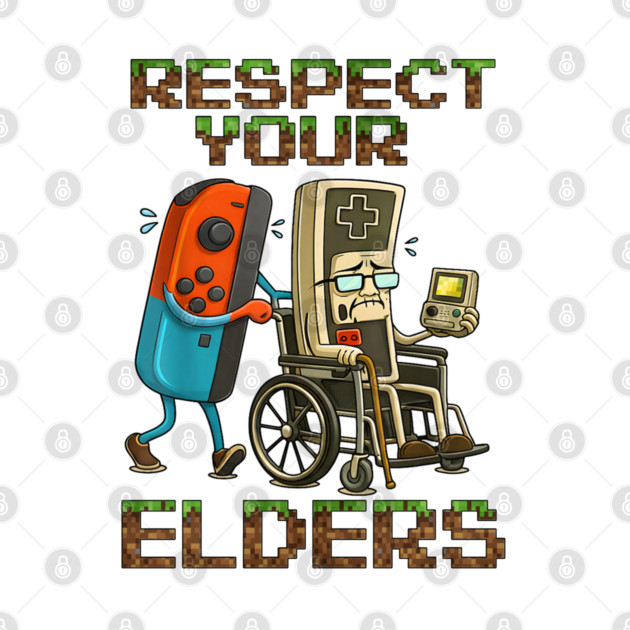 Respect Your Elders Old School Gaming Meets New Tech Culture - Respect ...