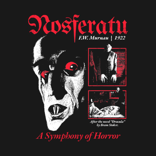 THE SYMPHONY OF HORROR - NOSFERATU - Nosferatu - T-Shirt | TeePublic