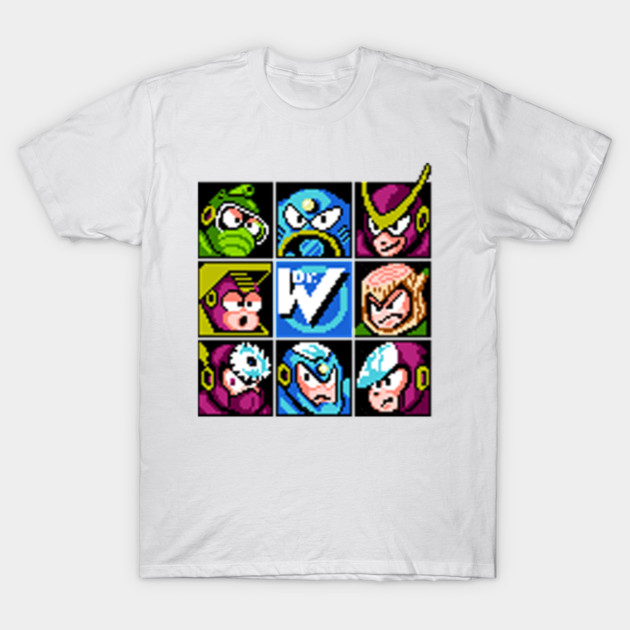 Robot Masters Mega - Robot Masters Mega - T-Shirt | TeePublic