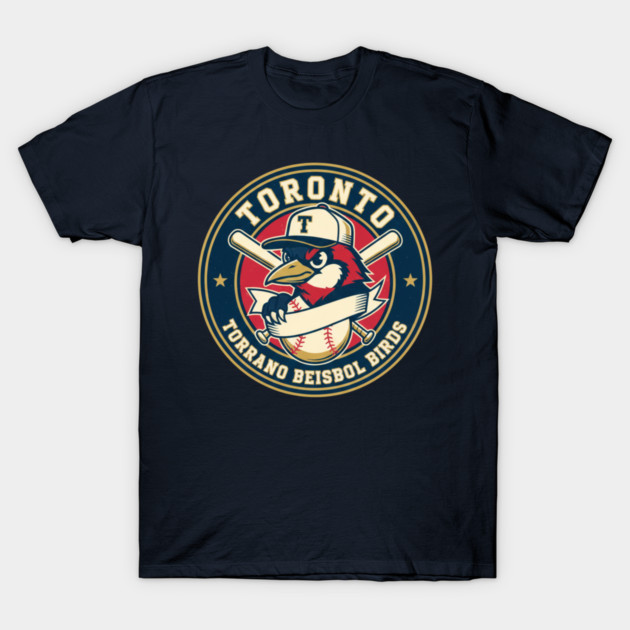 Toronto "Torrano Beisbol Birds" Logo - Toronto Baseball - T-Shirt ...