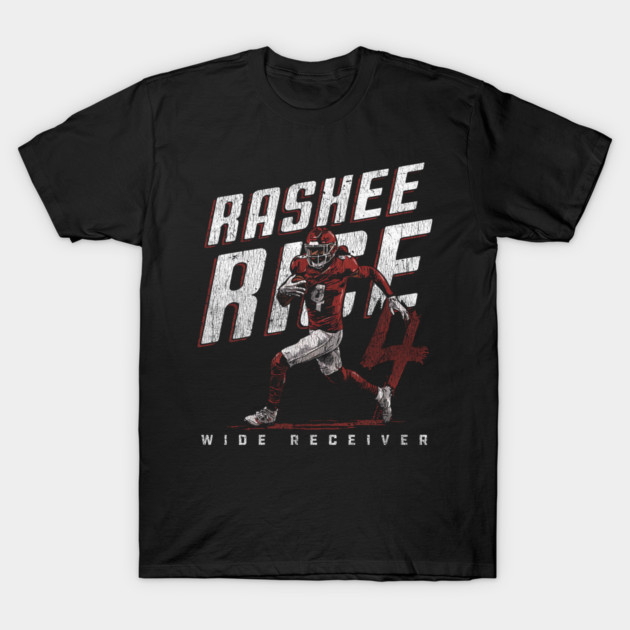 Rashee Rice WR4 - Rashee Rice - T-Shirt | TeePublic