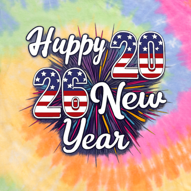 Happy New Year 2026 - New Year - T-Shirt | TeePublic