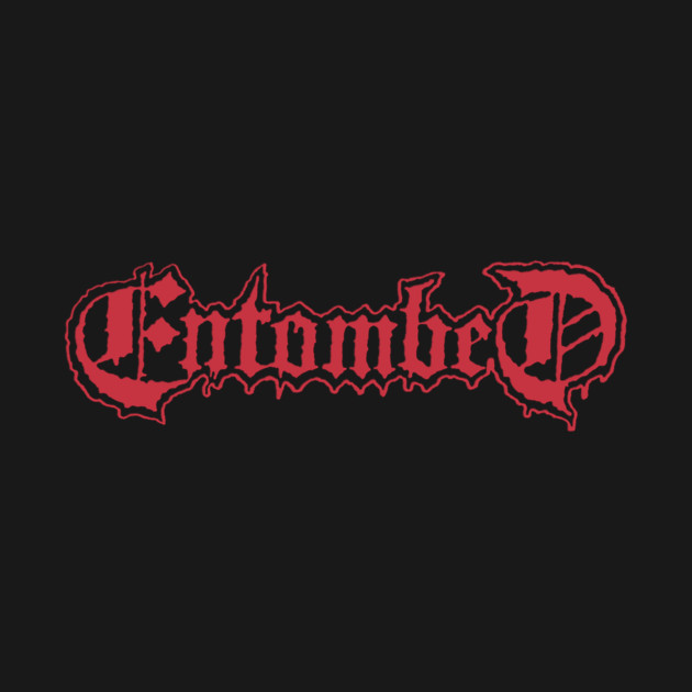 Entombed Red Logo - Entombed - T-Shirt | TeePublic