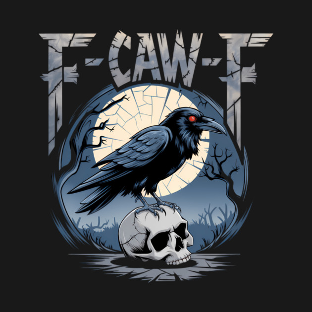 F-Caw-F - Custom Printed Graphic - T-Shirt | TeePublic