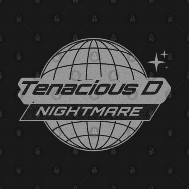 Tenacious D Nightmare Design - Music - T-Shirt | TeePublic