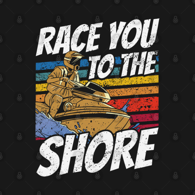 S52 Jet Ski (55) - Jet Ski - T-Shirt | TeePublic