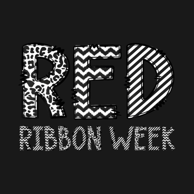 Red Ribbon Youth Red Ribbon Week - Red Ribbon Week - T-Shirt | TeePublic