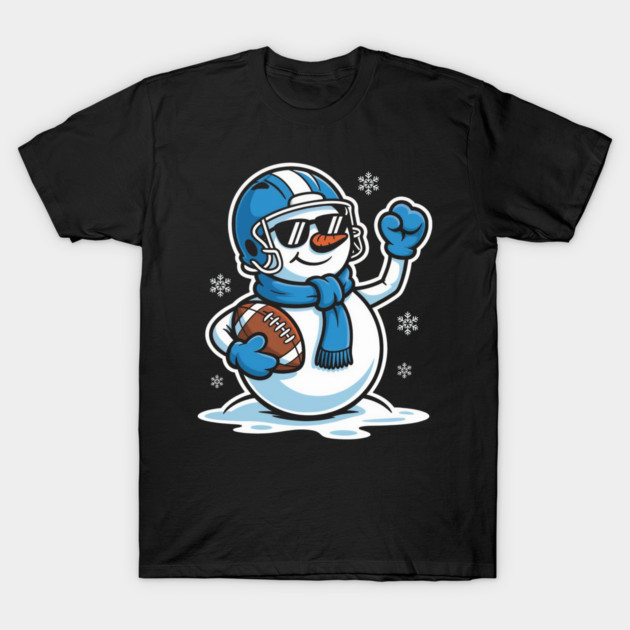Football Snowman Winter Sports Game day for Men Women - Football ...