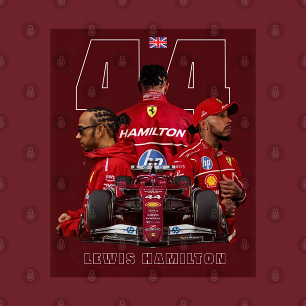 Lewis Hamilton - F1 - T-Shirt | TeePublic