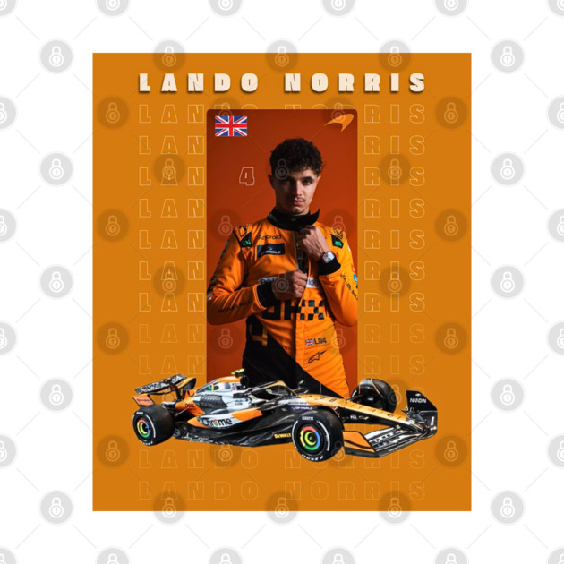 Lando Norris - F1 - T-Shirt | TeePublic