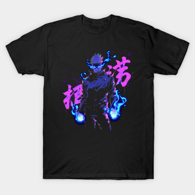 Satoru Gojo Radiant Energy Fan Art - Satoru Gojo - T-Shirt | TeePublic