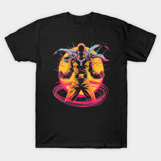 Saitama One-Punch Man Art - Saitama - T-Shirt | TeePublic