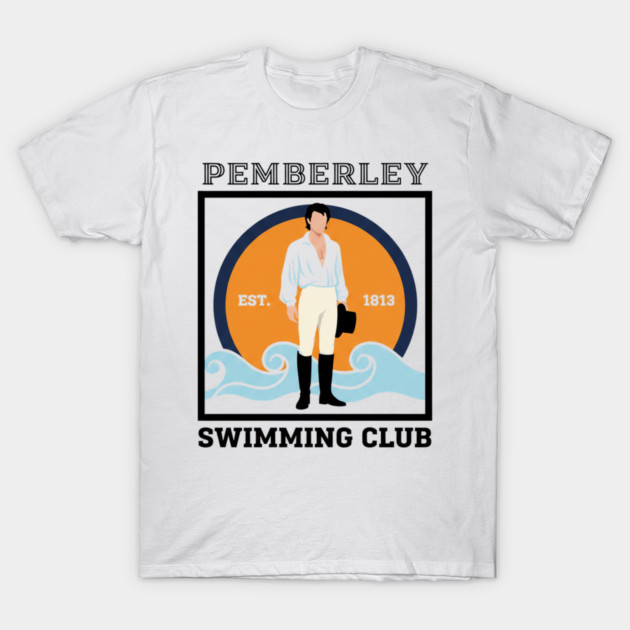 Pemberley Swimming Club Est. 1813 - Pride and Prejudice BLACK - Pride ...