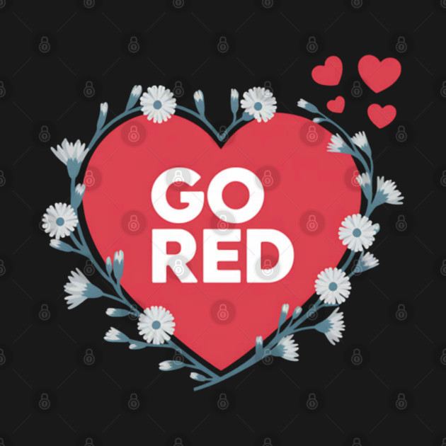 Go Red American Heart Health Month Awareness - Heart Disease Awareness ...
