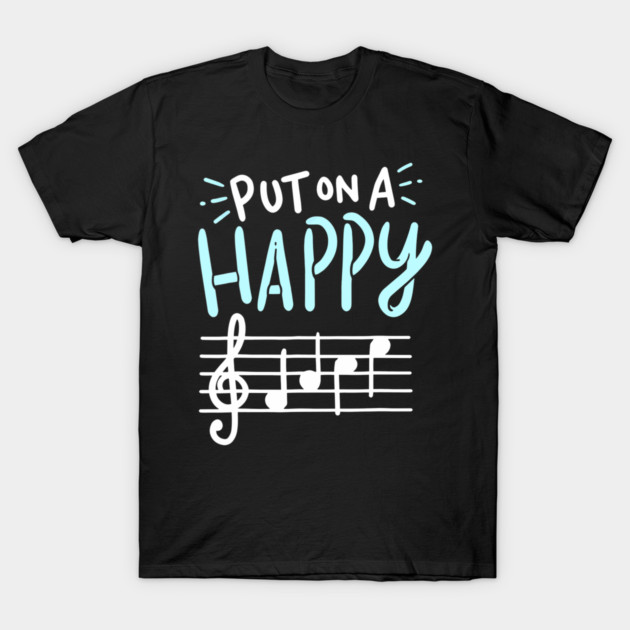 Put On A Happy Face Music Notes Treble Clef Teacher - Music Theory - T ...