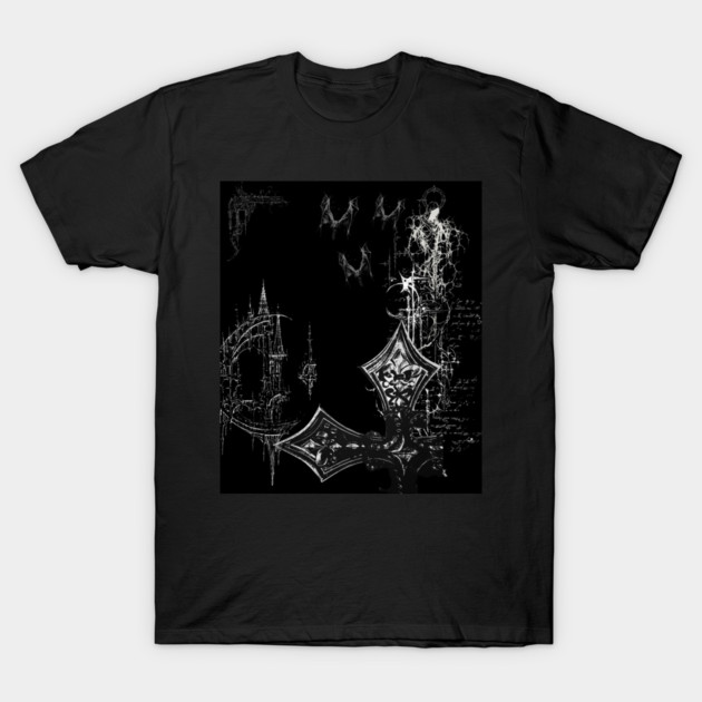 Dark Romance Grunge Punk Cross Bats Castle Witchy Tribal Cybernihilism ...