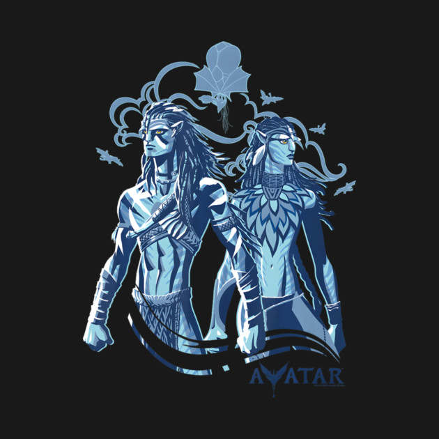 Avatar Fire And Ash Jake Sully And Neytiri Stand Together - Avatar Jake ...