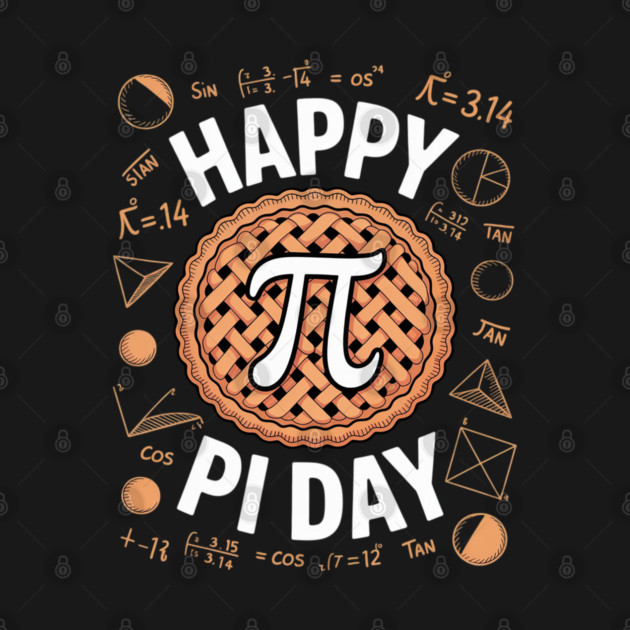 Happy Pi Pie Day For Math Teacher Students Pie Lovers - Happy Pi Pie ...