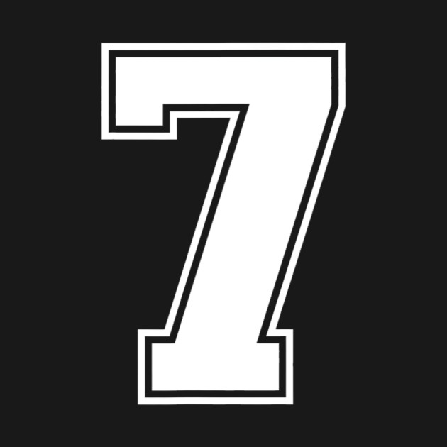 7 Number Seven Team Sports Varsity - Number Seven Team Sports - T-Shirt ...