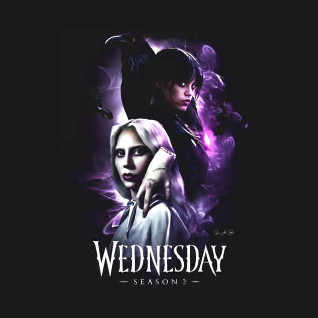 Jenna Ortega & Lady Season 2 - Jenna Ortega - T-Shirt | TeePublic