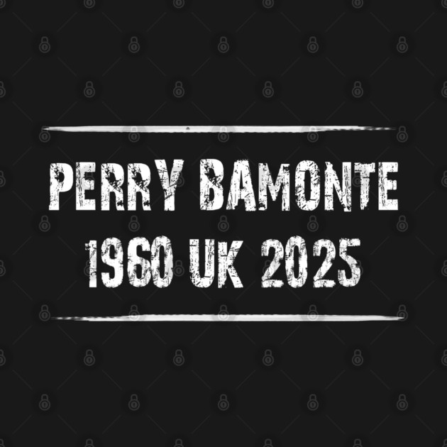 Perry Bamonte JAN27 England 1960 2025 Music D5035 - Perry Bamonte - T ...