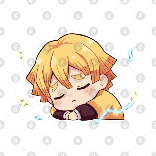 Tiny Thunder Breather - Zenitsu Agatsuma - T-Shirt | TeePublic