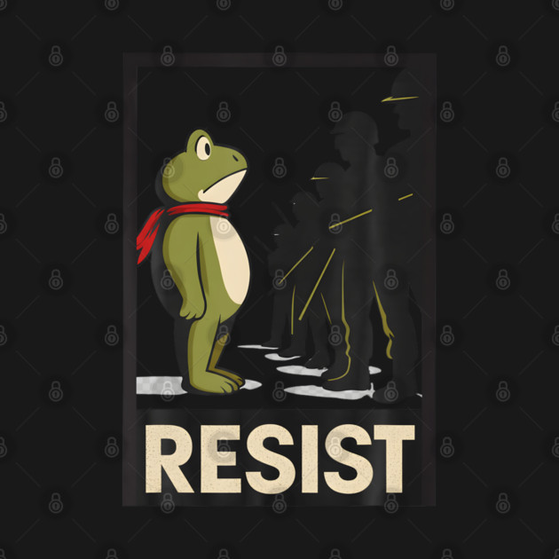 Portland Frog Protest For And - Funny Vintage Protest - T-Shirt | TeePublic