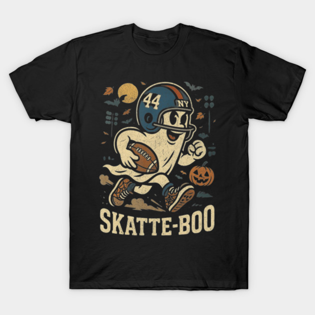 Cam Skattebo Skatte-Boo Ghost Football - Vintage Football Ghost - T ...