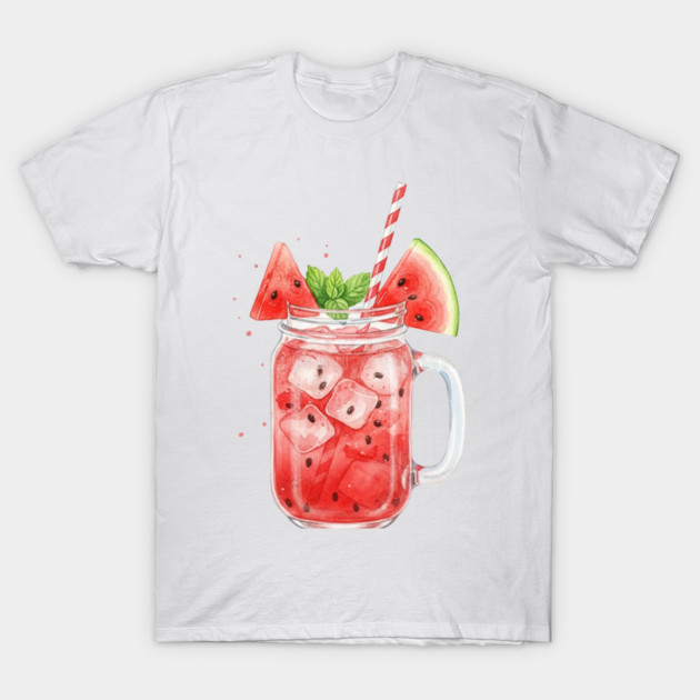 Fresh Watermelon Fruit Design - Watermelon Design - T-Shirt | TeePublic