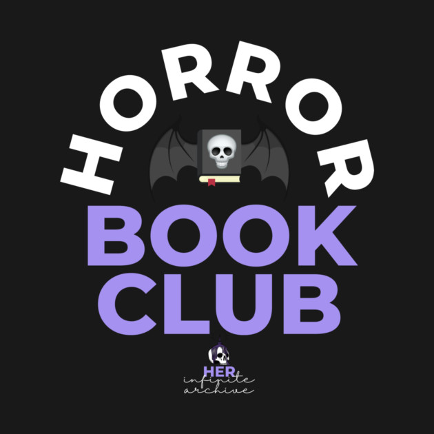 Logo Crest/Horror Book Club - Book Club - T-Shirt | TeePublic