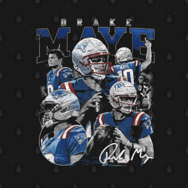 Drake-maye-bootleg-vintage - Drake Maye - Long Sleeve T-Shirt | TeePublic